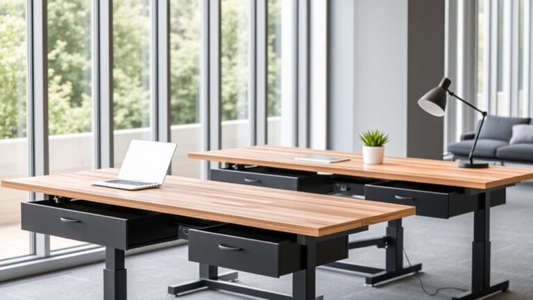 15 Best Adjustable Height Desks With Drawers for Comfort and Storage in ...