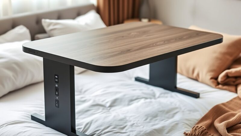 15 Best Height-Adjustable Electric Overbed Tables for Comfort and ...